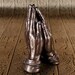 Vintage Praying Hands Mini Statue Small Hand-crafted Mini Altar Statue ...