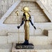 Vintage Isis Mini Statue - Small Hand-painted Ancient Egyptian Goddess ...