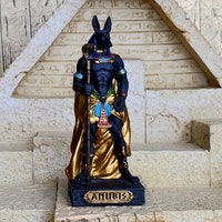 Miniature Egyptian Statues | Apis Bull | Isis | Osiris - Etsy