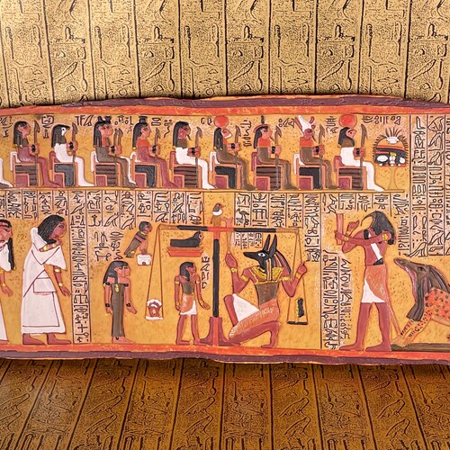 Vintage Thoth Mini Statue Ancient Egyptian Ibis God of - Etsy