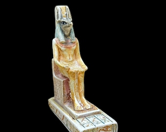 Anubis Bust Statue - Ancient Egyptian God Anpu - Handcrafted in Egypt ...