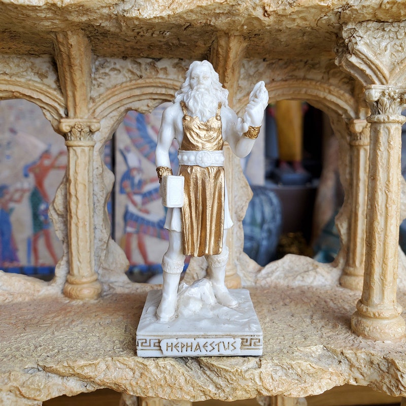 Hephaestus Statue - Etsy