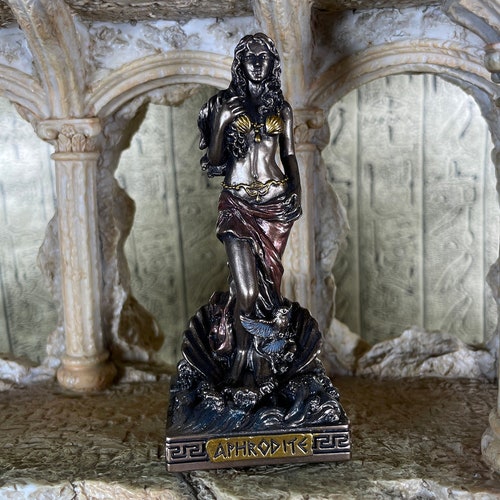 Vintage Apollo Mini Statue Small Hand-painted Ancient Greek - Etsy