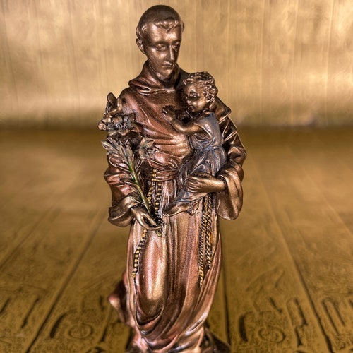 Vintage St. Joseph Mini Statue Small Hand-crafted Father - Etsy