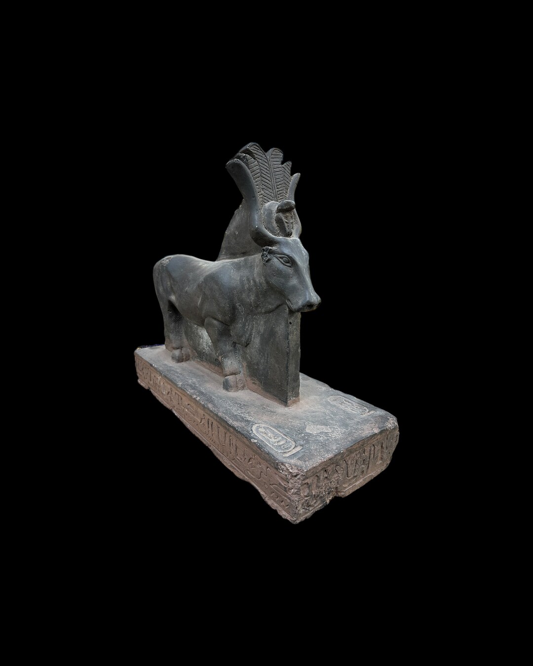 Apis Bull Statue- Made in Egypt - Ancient Egyptian Cow God Statue ...