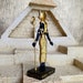 Vintage Isis Mini Statue - Small Hand-painted Ancient Egyptian Goddess ...