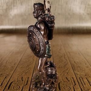 Vintage Ogun Mini Statue - Small Orisha Oggun - Yoruba Orisha God of ...