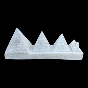 Alabaster Pyramids With Sphinx Statue Ancient Egyptian Sphinx of Giza ...