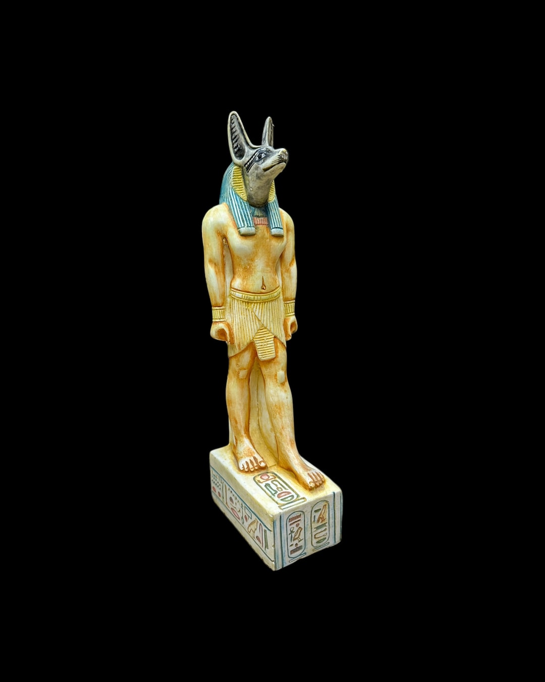 Anubis Statue - Ancient Egyptian God Anpu - Handcrafted in Egypt - Etsy