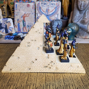 Vintage Ancient Egyptian Pyramid Display Stand - Etsy