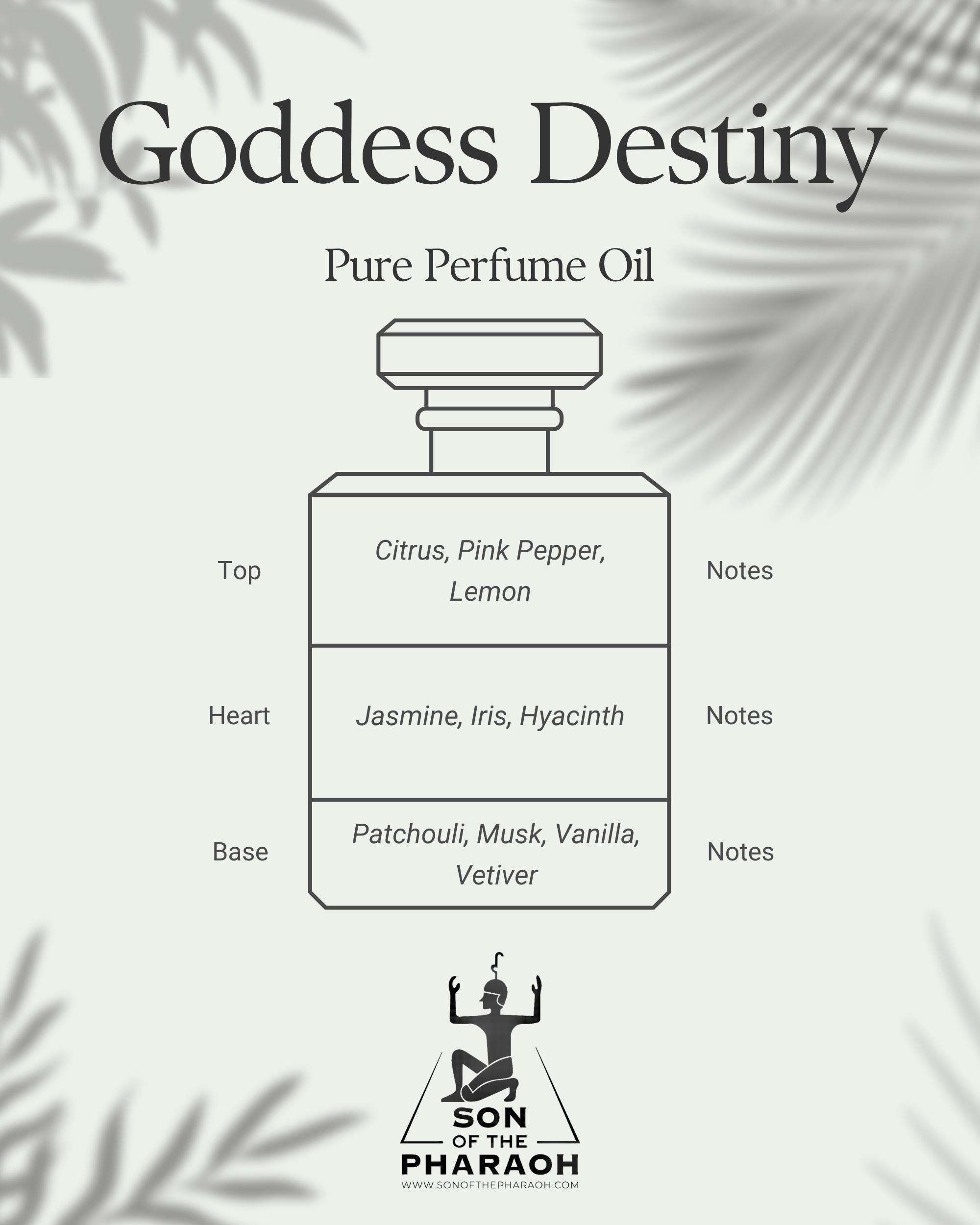 Goddess Destiny Perfume Oil - Premium Pure - Made in Egypt ...