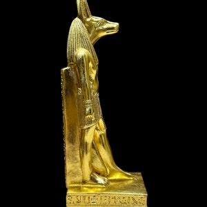 Anubis Statue - Ancient Egyptian God Anpu - Handcrafted in Egypt - Etsy ...