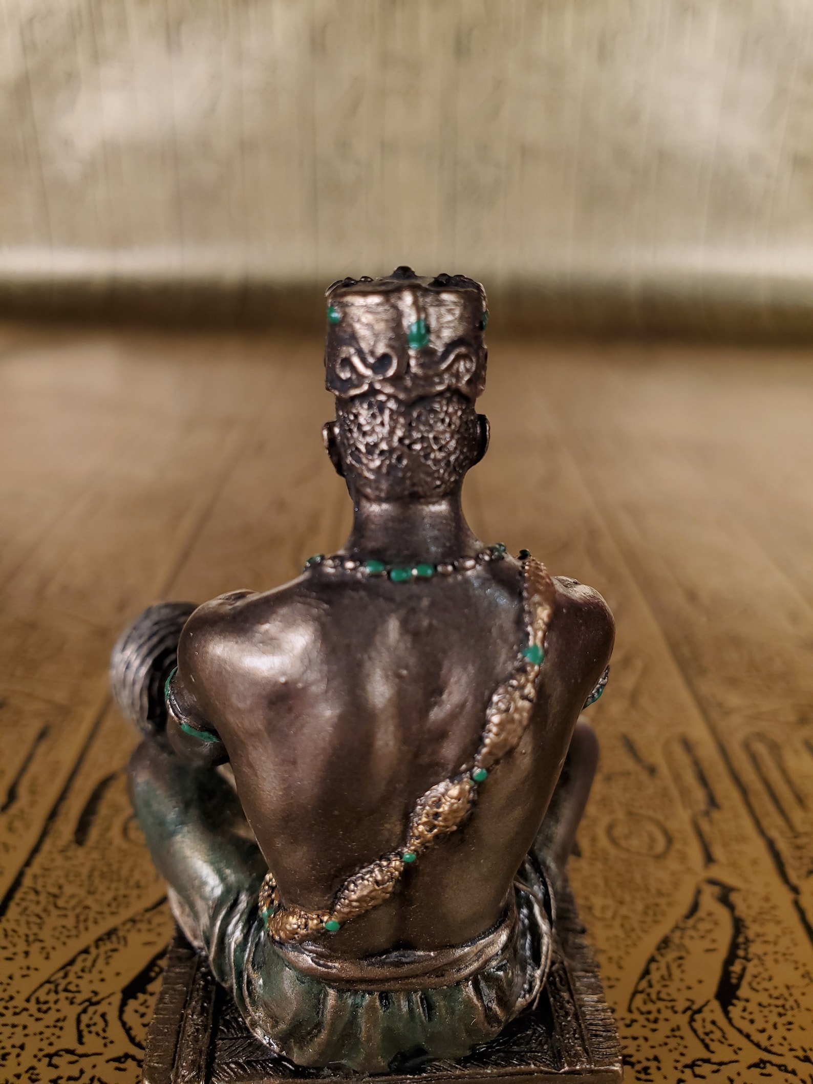 Vintage Orúla Mini Statue Small Orisha of Wisdom Knowledge - Etsy