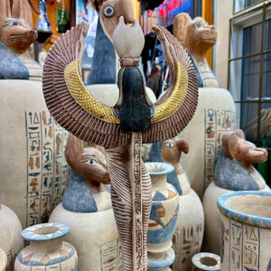 Isis Statue Ancient Egyptian Goddess Aset / Isis Altar Statue - Etsy