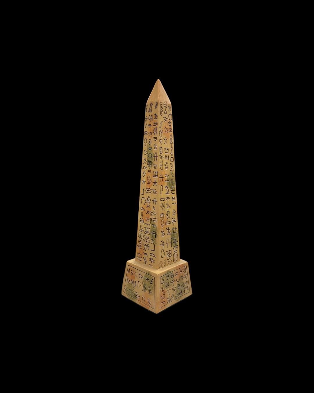 Egyptian Obelisk - Ancient Egyptian Obelisk With Hieroglyphic Base ...