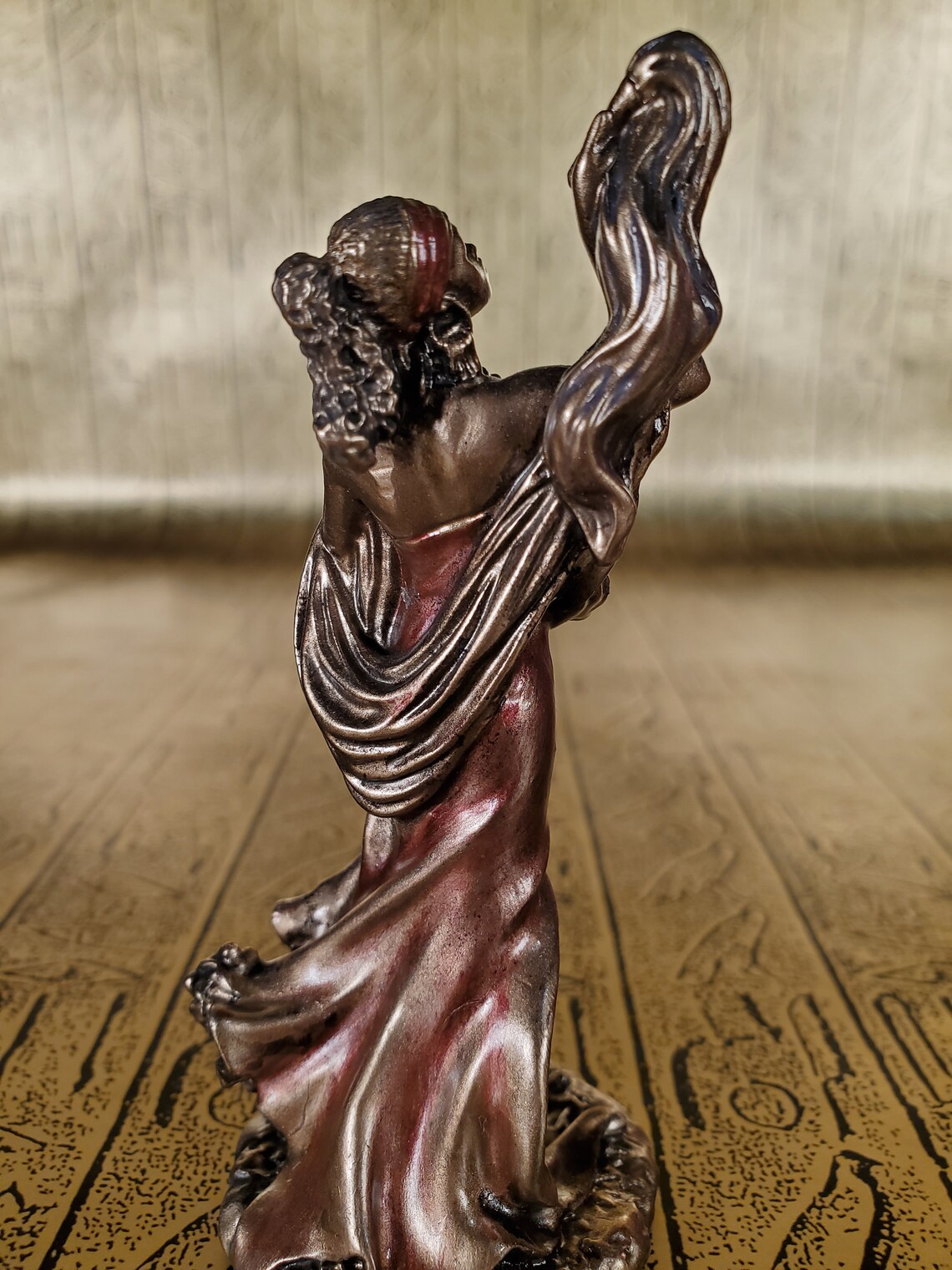 Vintage Oya Mini Statue Small Orisha of Winds Lightning - Etsy