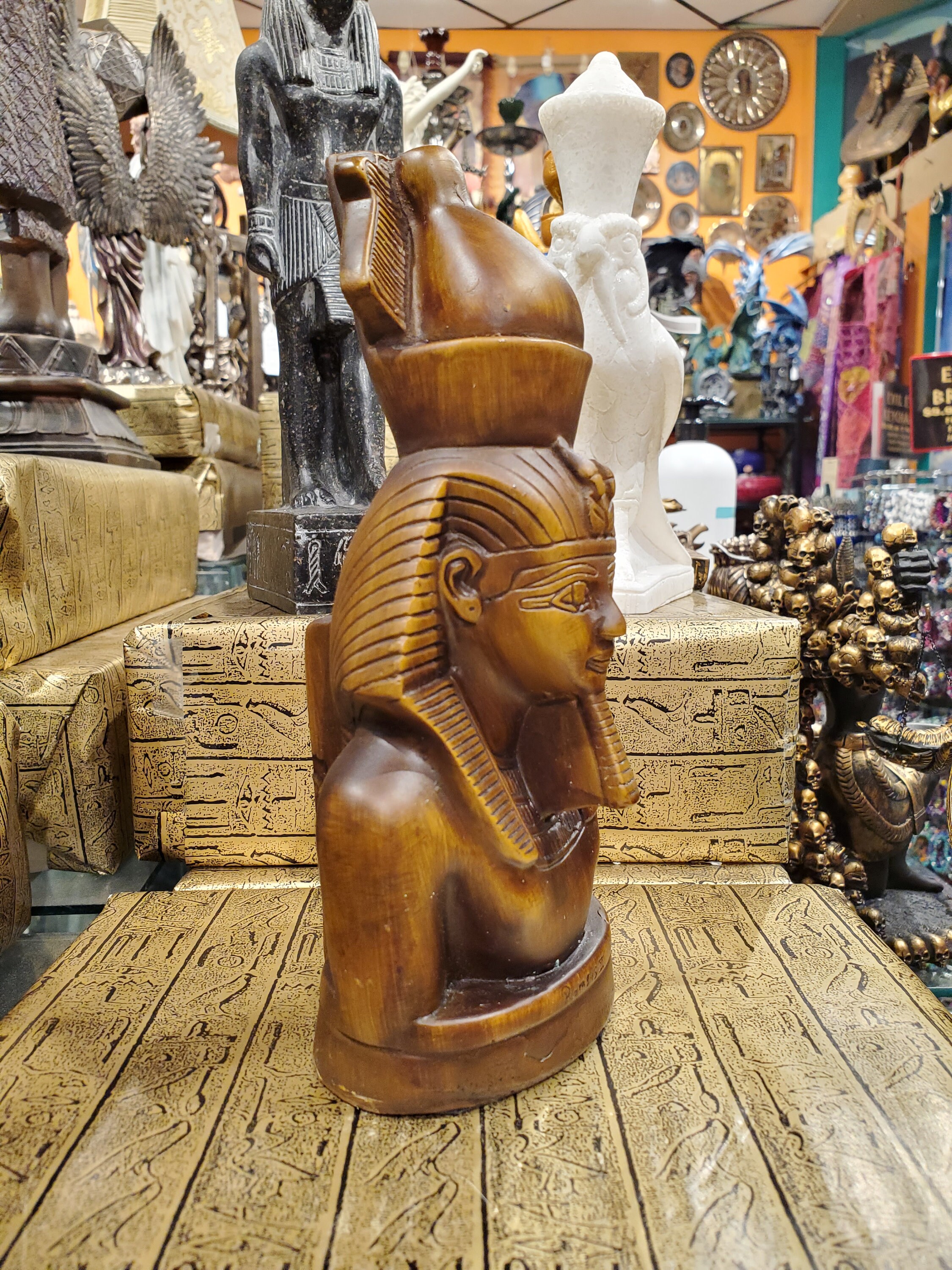 Egyptian Pharaoh Statue Ancient Egyptian Pharaonic Statue | Etsy