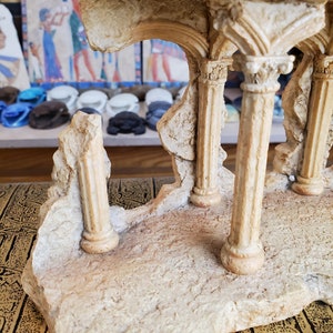 Vintage Ancient Greek Temple Display Stand - Etsy