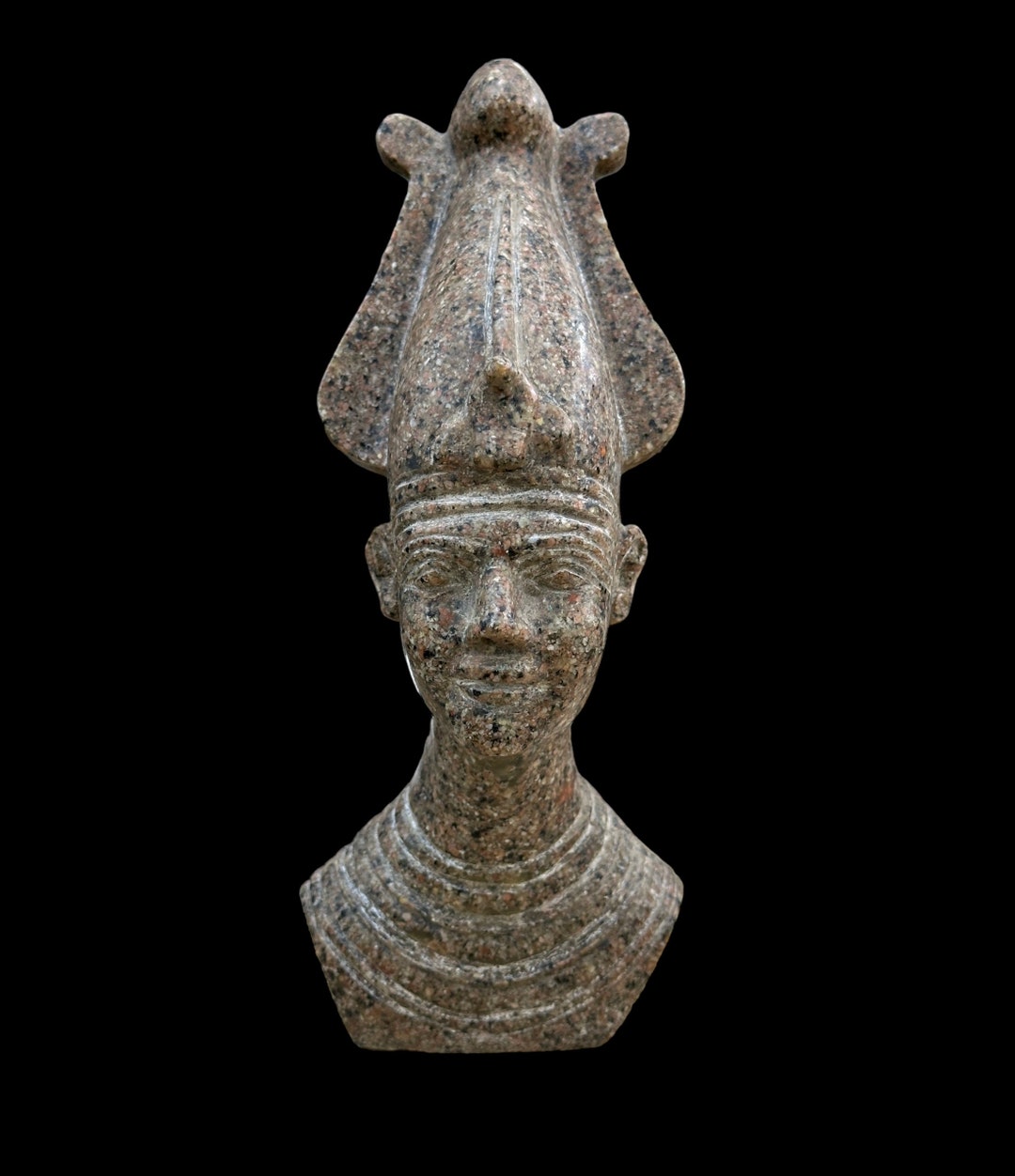 Osiris Statue Red Granite Statue Ancient Egyptian God Osiris Made in ...