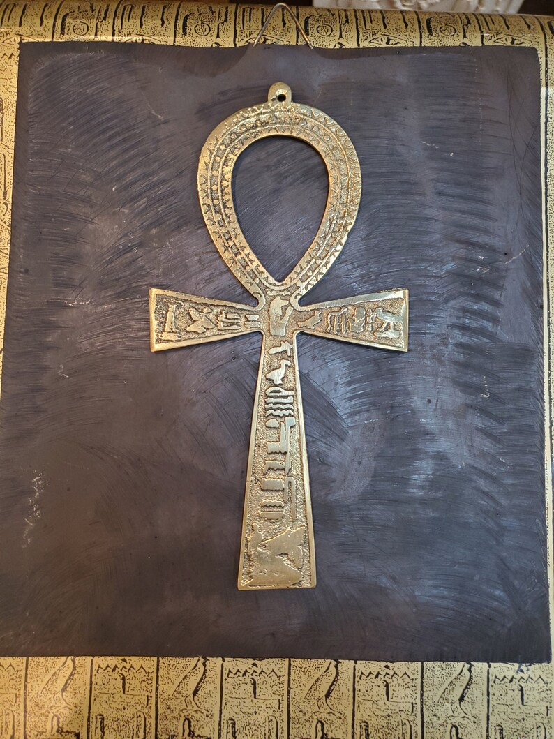 Brass Ankh Made in Egypt 20cm / 8 | Etsy