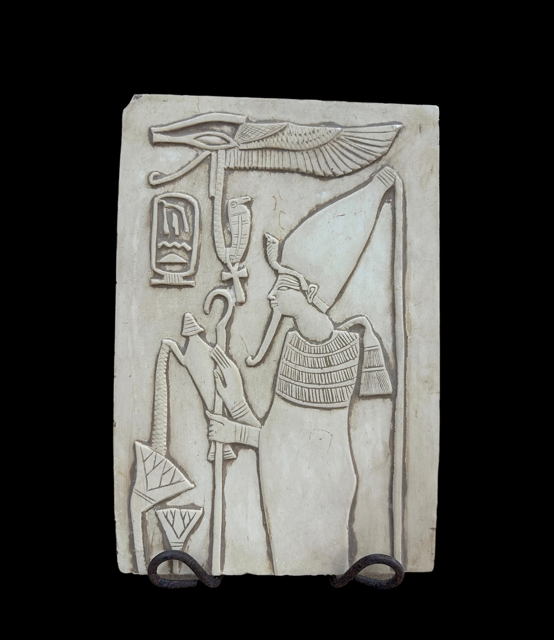 Osiris Plaque - Ancient Egyptian Wall Art - Ancient History - Carved ...