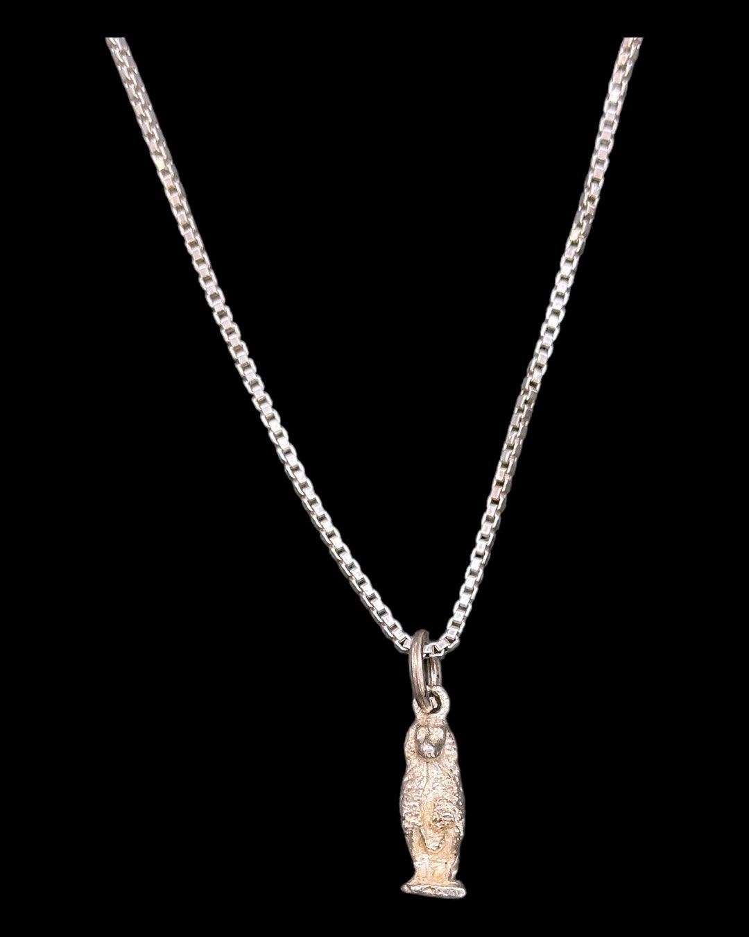 Thoth Baboon Mini Pendant Sterling Silver Ancient Egyptian God of ...