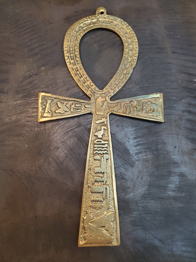 Brass Ankh Made in Egypt 20cm / 8 | Etsy