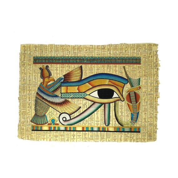 Eye of Horus Egyptian Wadjet Amulet Eye of Ra Nekhbet | Etsy