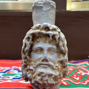 Serapis Statue Ancient Egyptian God Sarapis Statue Handmade in Egypt - Etsy