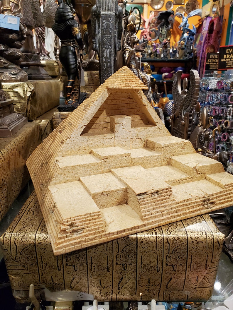 Vintage Ancient Egyptian Pyramid Display Stand - Etsy
