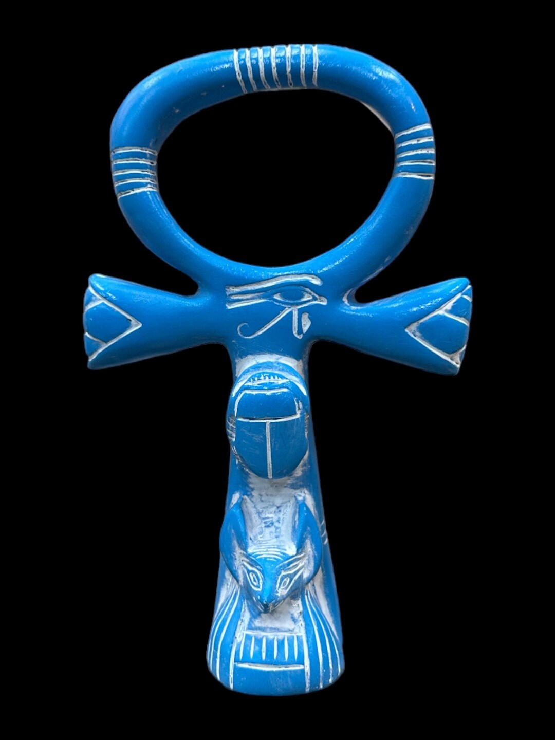 Egyptian Ankh - Scarab Beetle Ankh - Handmade in Egypt - Ancient ...
