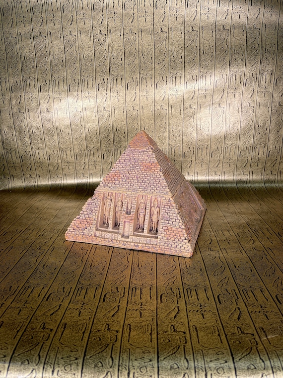 Vintage Pyramid Trinket Box Ancient Egyptian Pyramid Jewelry | Etsy