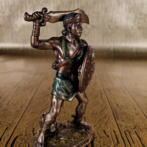 Vintage Ogun Mini Statue - Small Orisha Oggun - Yoruba Orisha God of ...