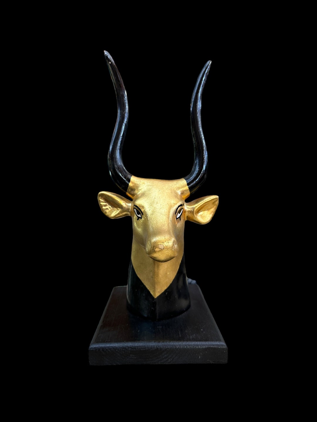 Apis Bull Bust - Ancient Egyptian Cow God Statue - Etsy
