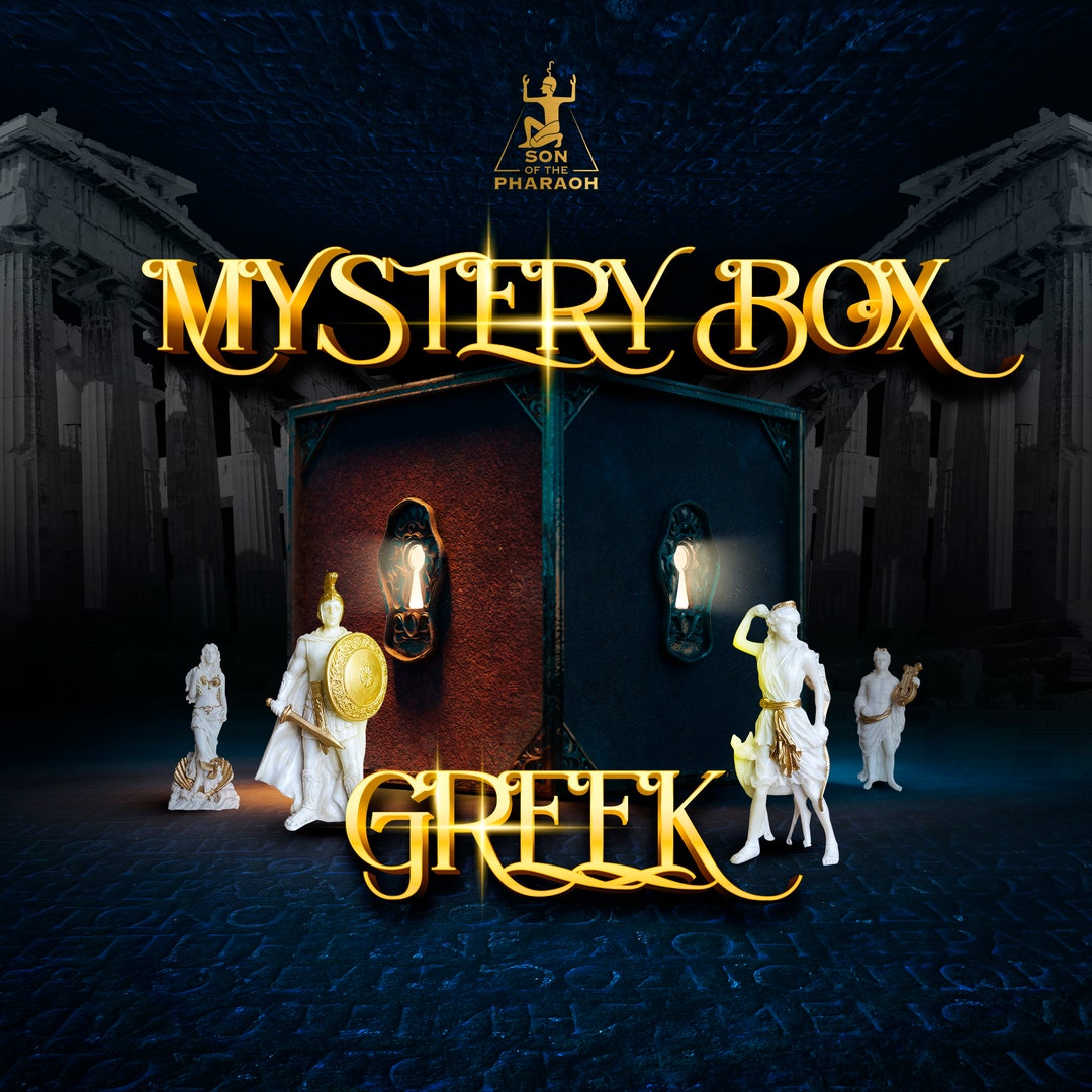 Greek Mini Statue Mystery Box - Mystery Gift Box - Etsy