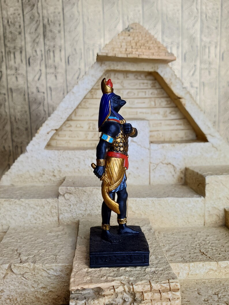 Vintage Horus Mini Statue Small Hand-painted Ancient - Etsy UK