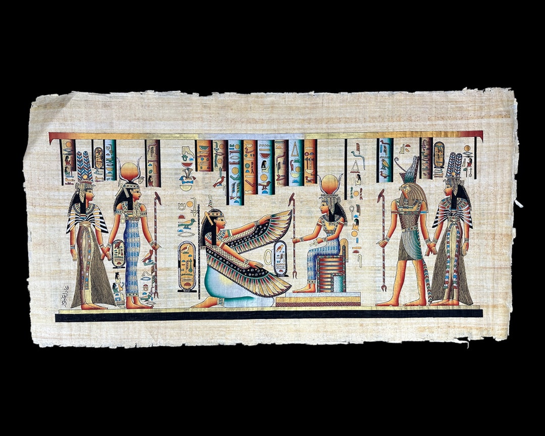 Queen Nefertari Papyrus - Scenes From the Tomb of Queen Nefertari ...