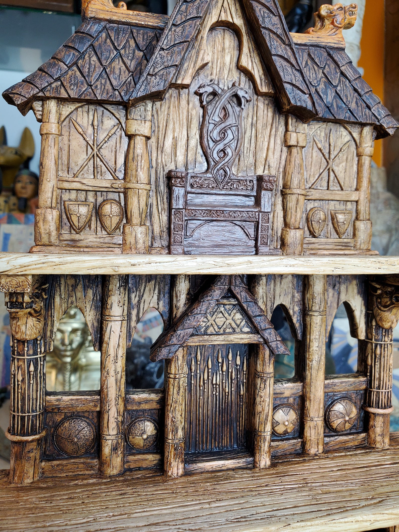 Vintage Norse God's & Goddess Mini Statues Set of 12 - Etsy