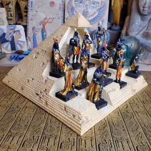 Vintage Ancient Egyptian Pyramid Display Stand - Etsy