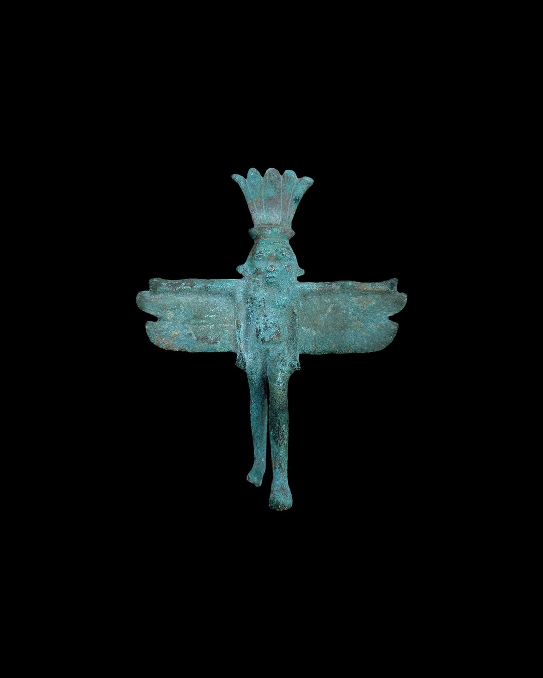 Bes Bronze Statue - Ancient Egyptian God Bes - Handcrafted in Egypt - Etsy