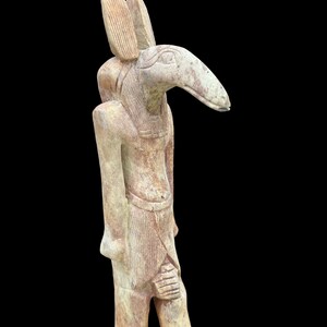 Seth Statue Ancient Egyptian Set Altar Statue Made in Egypt Carved ...