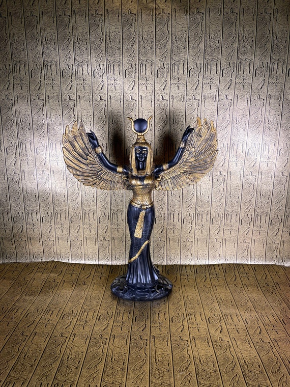 Vintage Isis Statue Ancient Egyptian Goddess Isis Altar - Etsy
