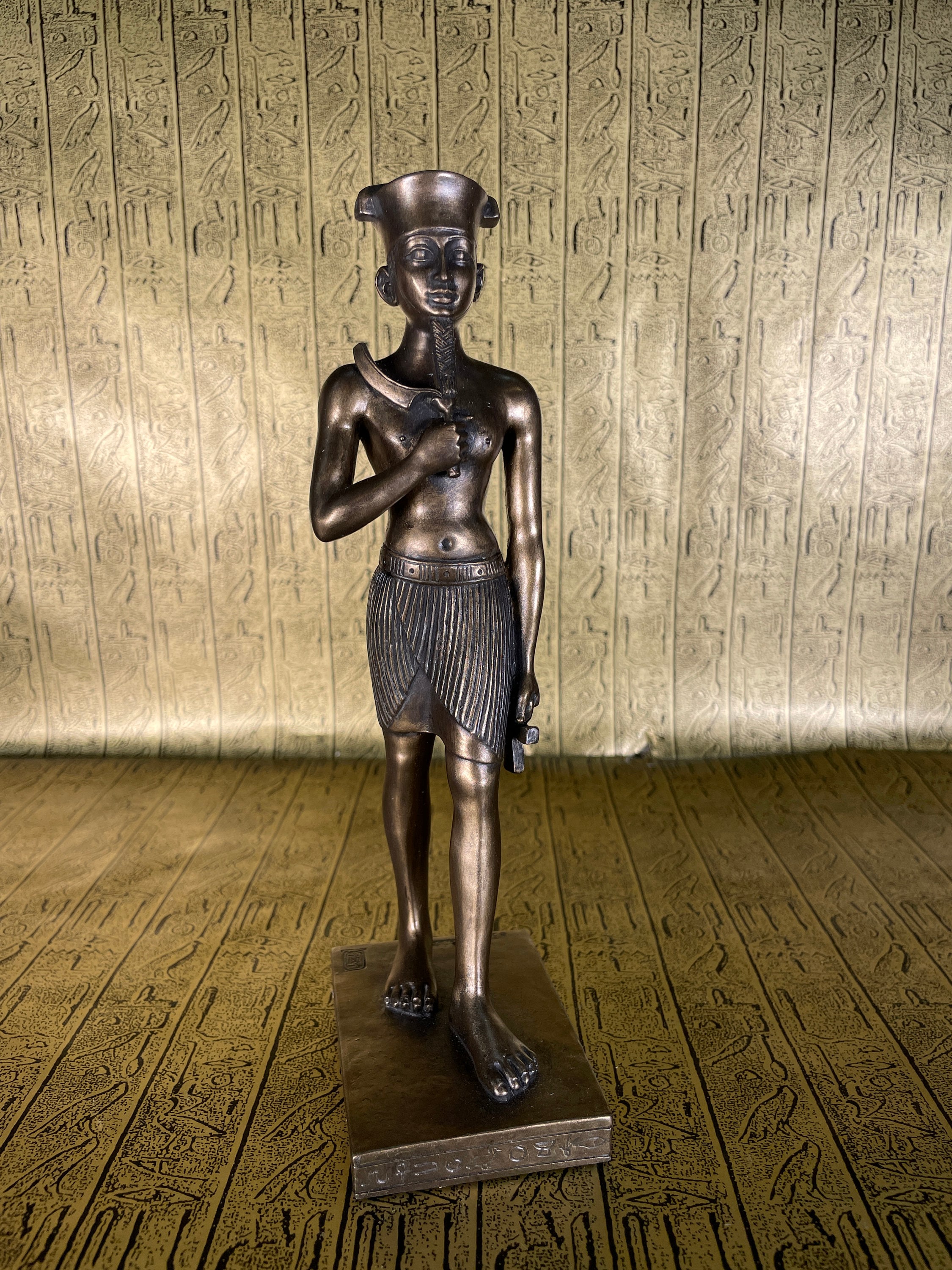 Vintage Amon Re Statue Museum Replica Statue Ancient - Etsy