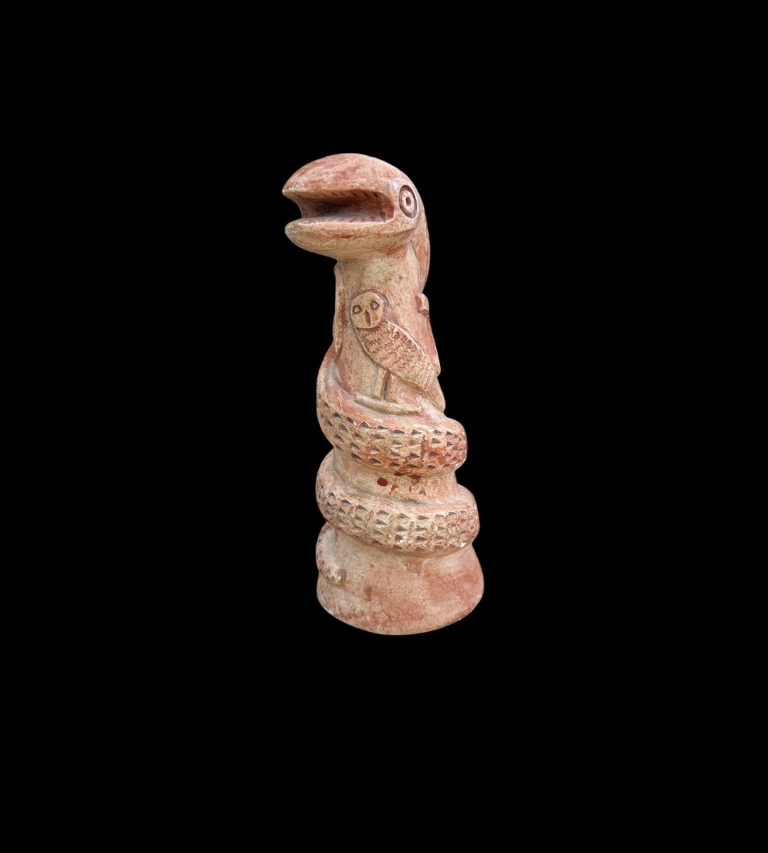 Egyptian Cobra Statue - Made in Egypt - Fired Soapstone - Etsy