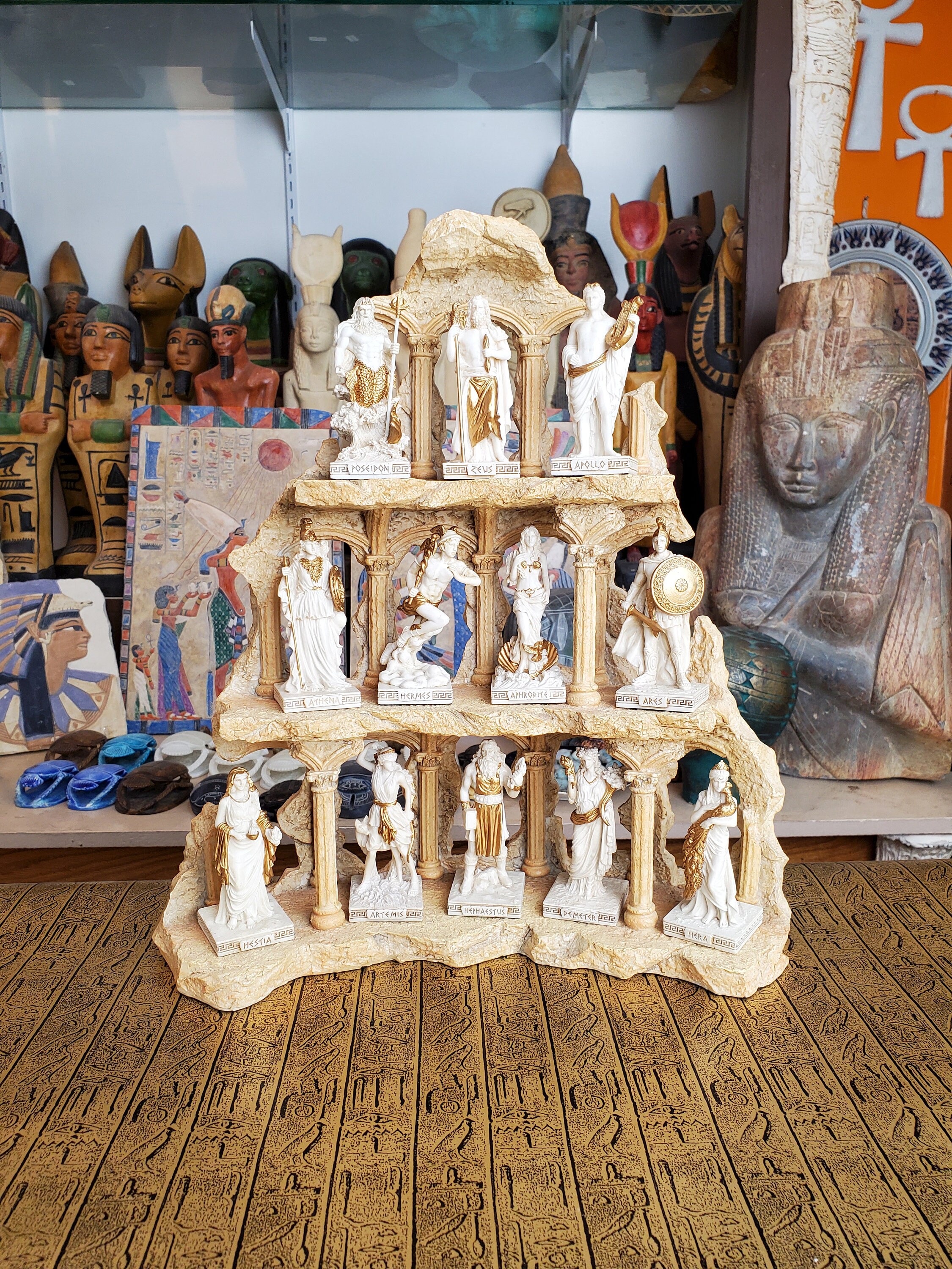 Vintage Ancient Greek Temple Display Stand - Etsy Canada