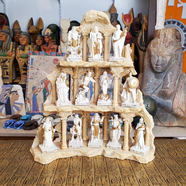 12 Olympian Gods Statues - Etsy