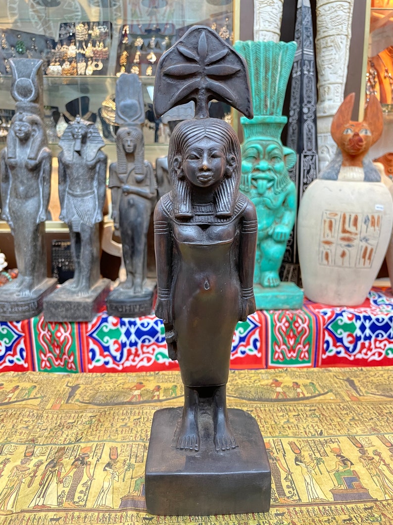 Buy Seshat Statue Egyptian Goddess of Wisdom & Knowledge Sesat Online ...