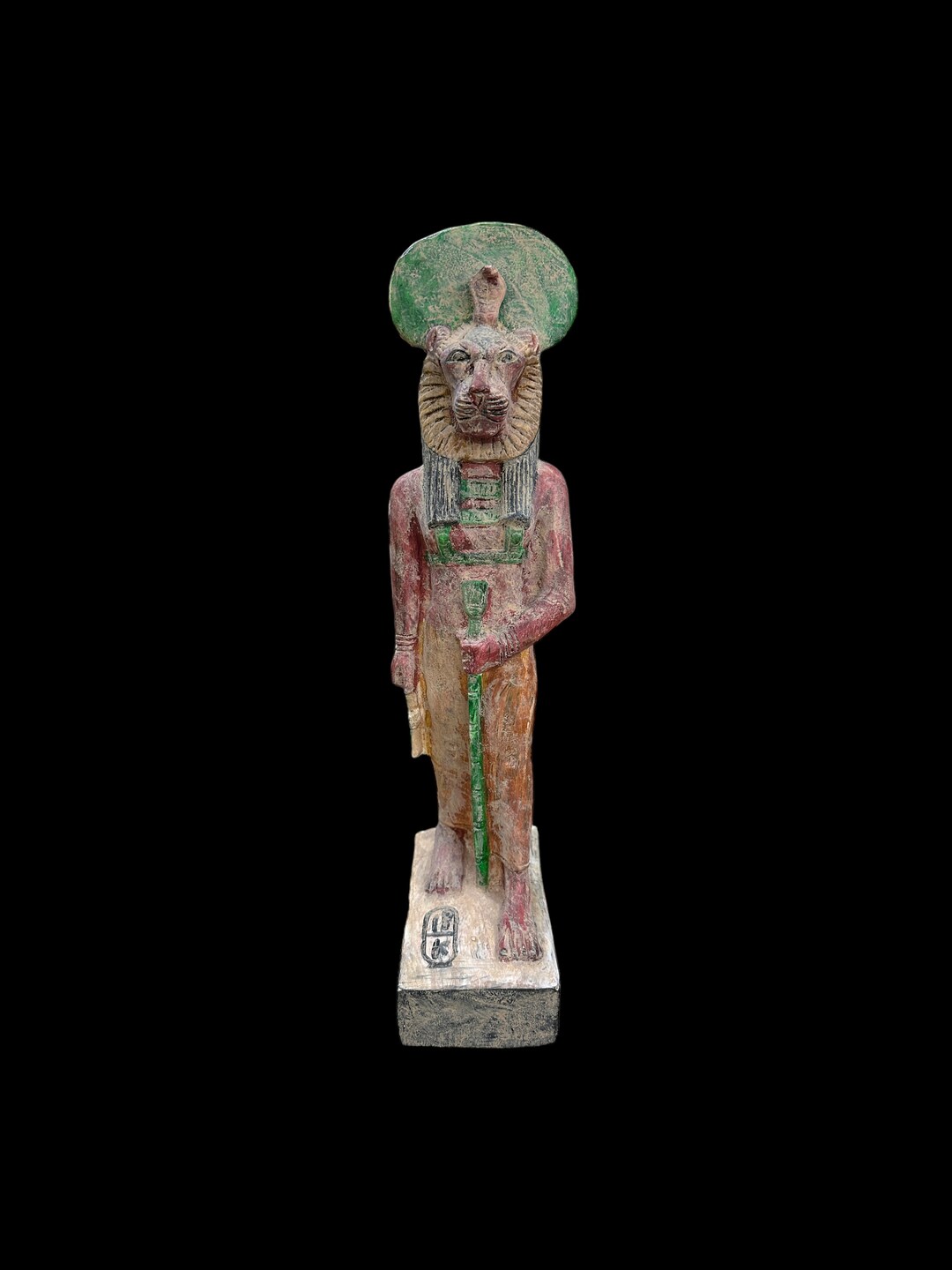 Sekhmet Statue - Ancient Egyptian Lion Goddess Sachmis - Hand-made in ...