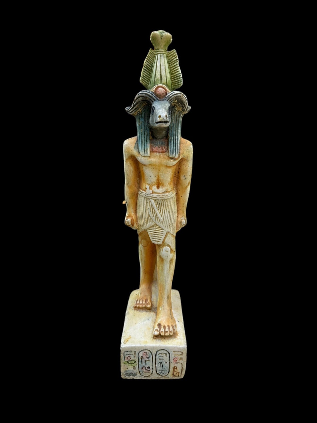 Khnum Statue Ancient Egyptian Ram God of Creation / God of the Source ...