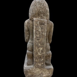 Egyptian Khai-hapi Statue Ancient Egyptian Block Statue Heavy Hand ...